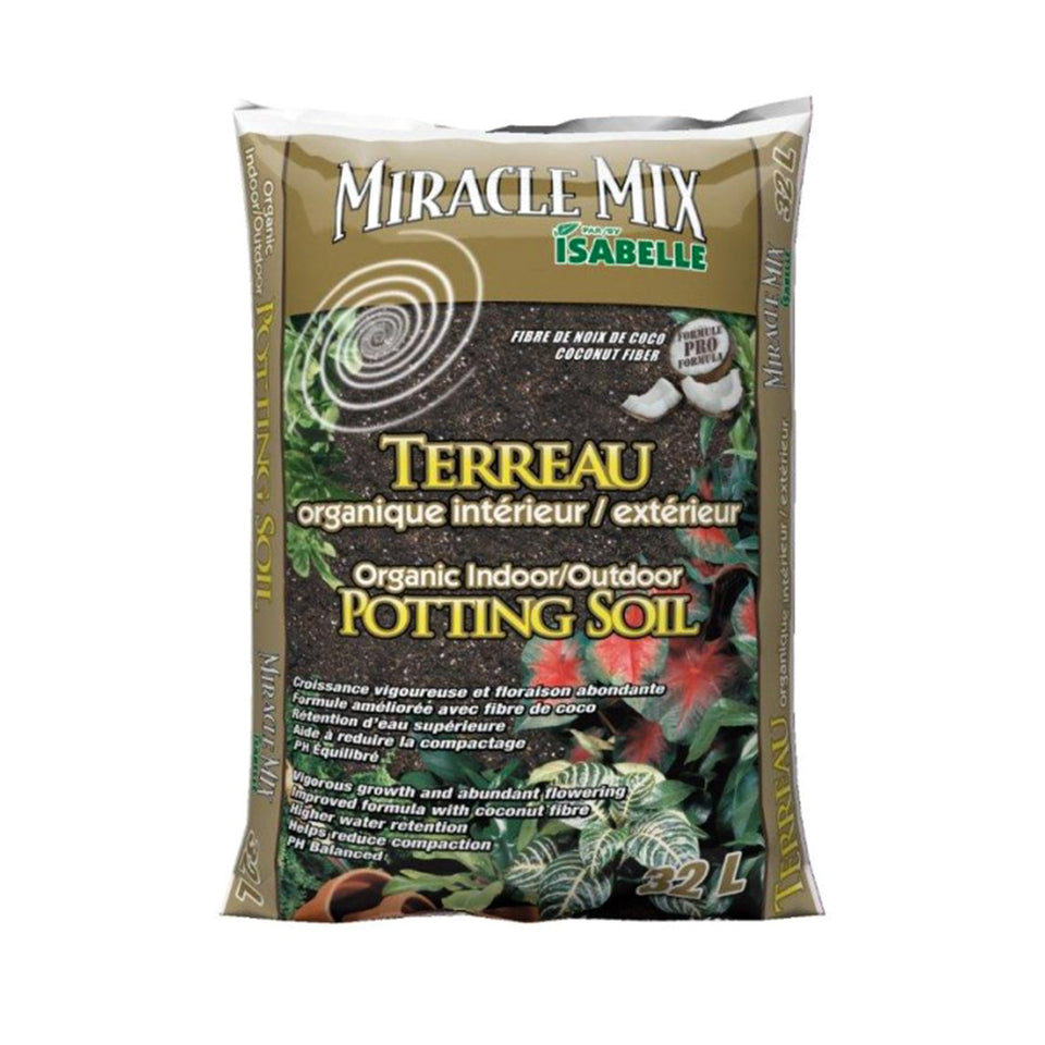 Plantes naturelles - Terreau Miracle Mix - Alphaplantes